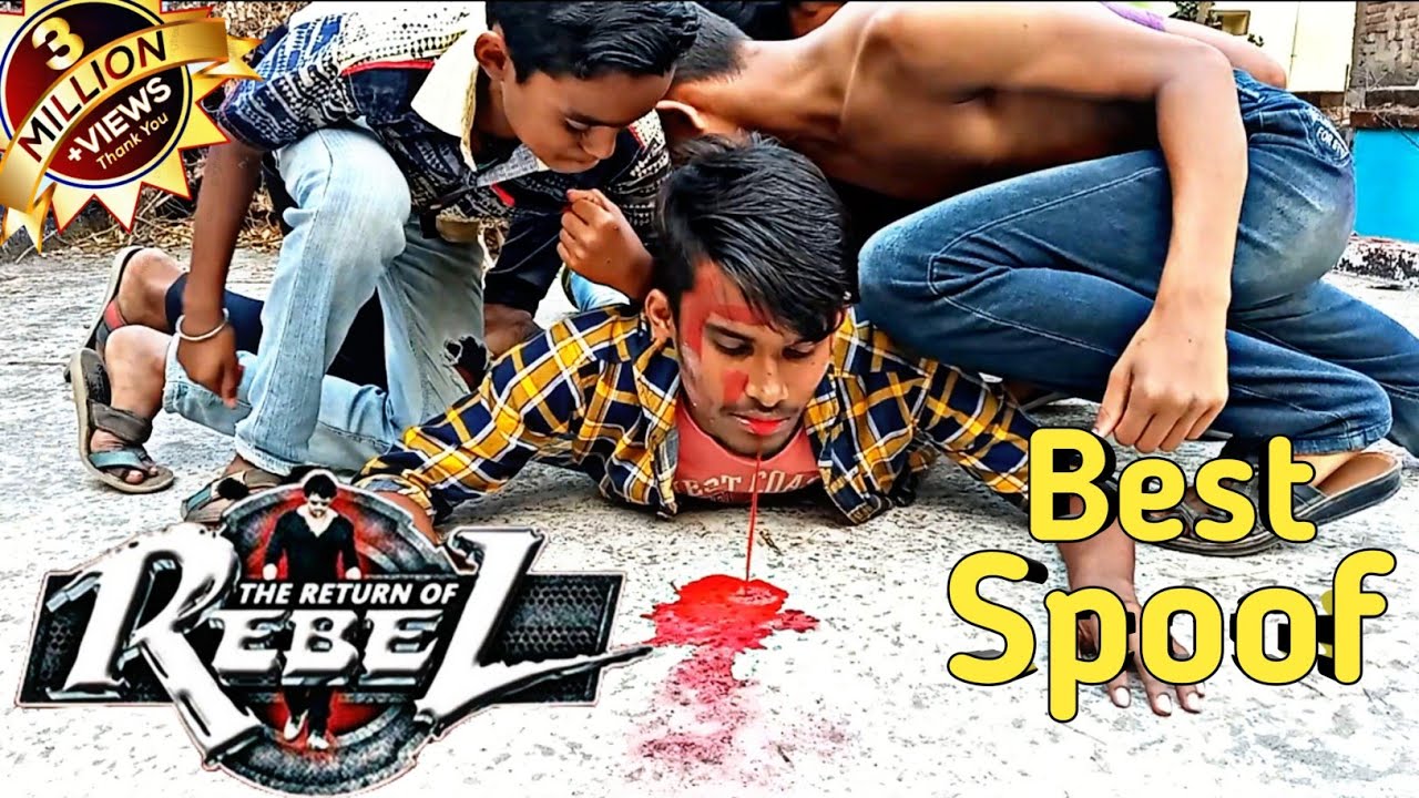 The Return of Rebel movie scene spoof || Best action scene of Prabhas ...