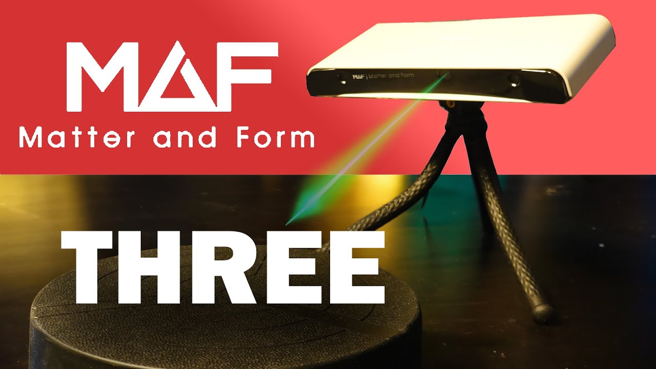 The Ultimate 3D Scanner? Matter and Form THREE 3d Scanner Review and ...