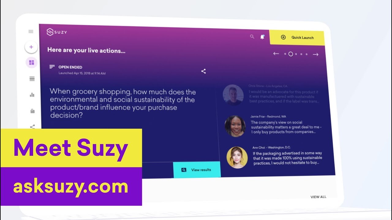 Meet Suzy | Make Better, More Informed Business Decisions...Faster ...