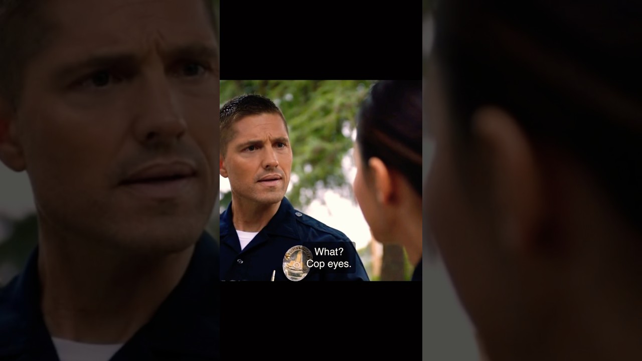 “Cop eyes!” #chenford #therookie #timandlucy - YouTube