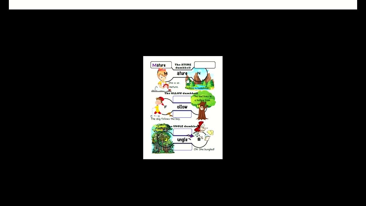 Fun With Words 1 - Illustrated Phonics - Presentation - Page 1 - YouTube