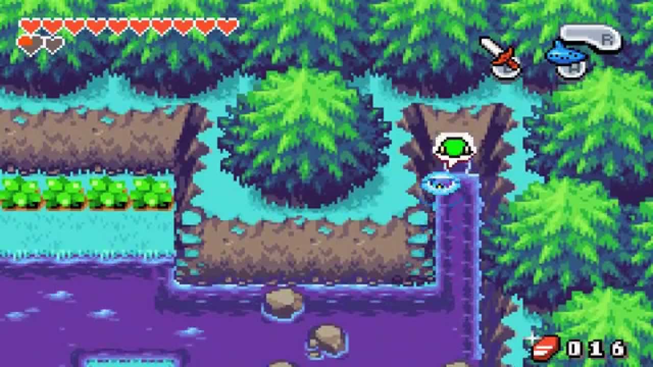 Legend Of Zelda: Minish Cap - Part 24: Swimming Around Lake Hylia (And ...