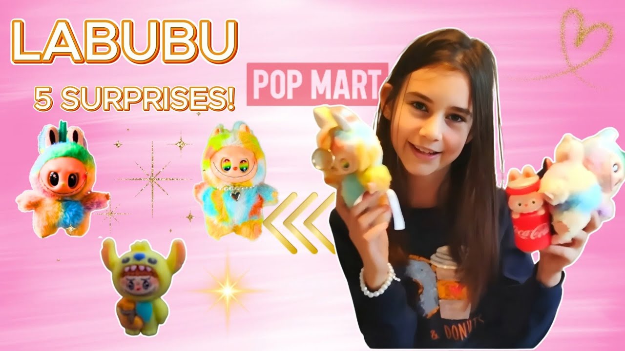 LABUBU RAINBOW SURPRISE COLLECTION Unboxing 3 Pop Mart Blind Boxes ASMR ...