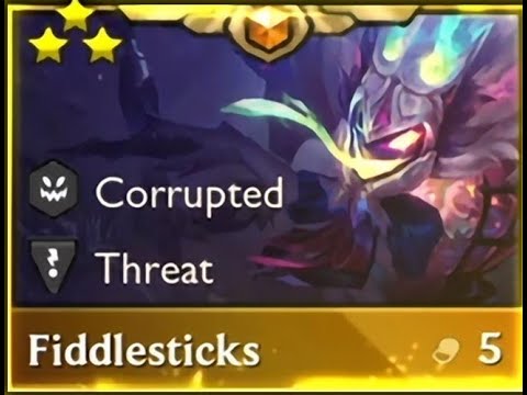 fiddlestick lvl 3 tft Gameplay - YouTube