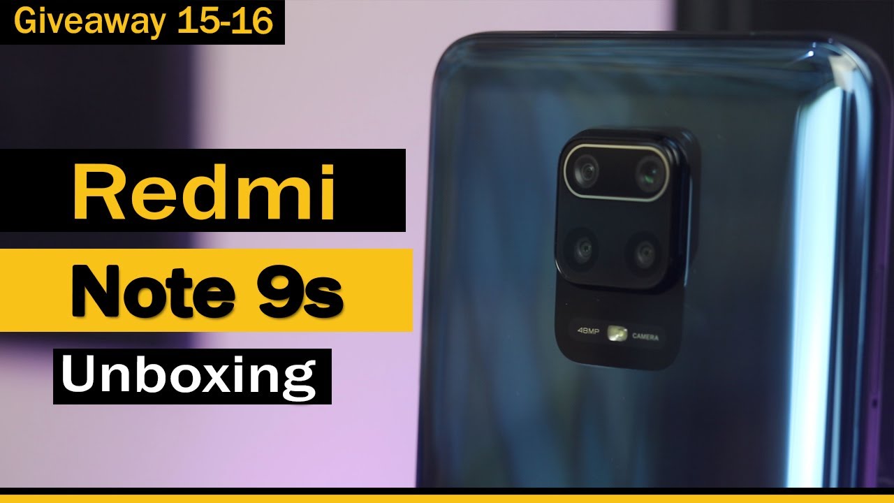 Redmi Note 9s Unboxing | Quick Review | Rs: 39999/= - YouTube