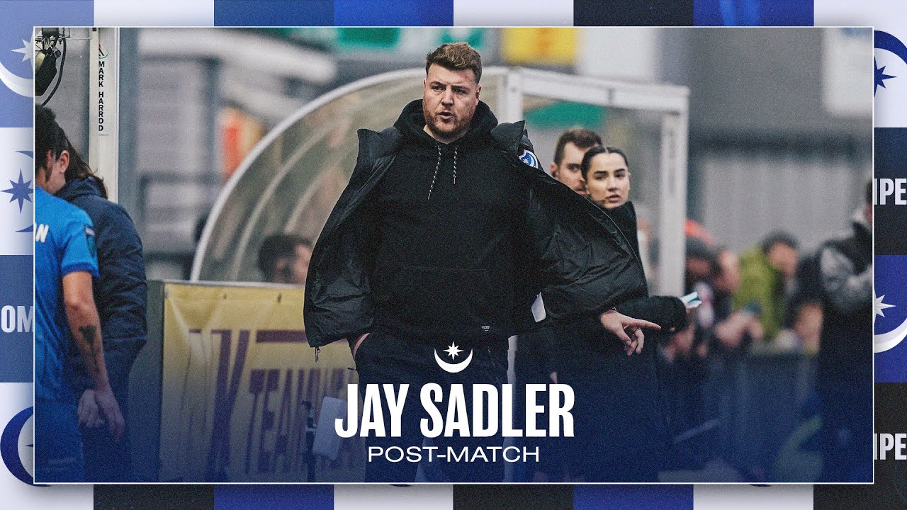 Jay Sadler post-match 🎙️ | Pompey v Southampton - YouTube