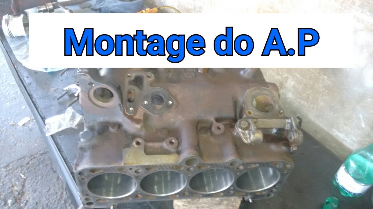 🚨motor AP 1.6 montagem passo a passo!!! 1Parte🔧🔧🔧 - YouTube