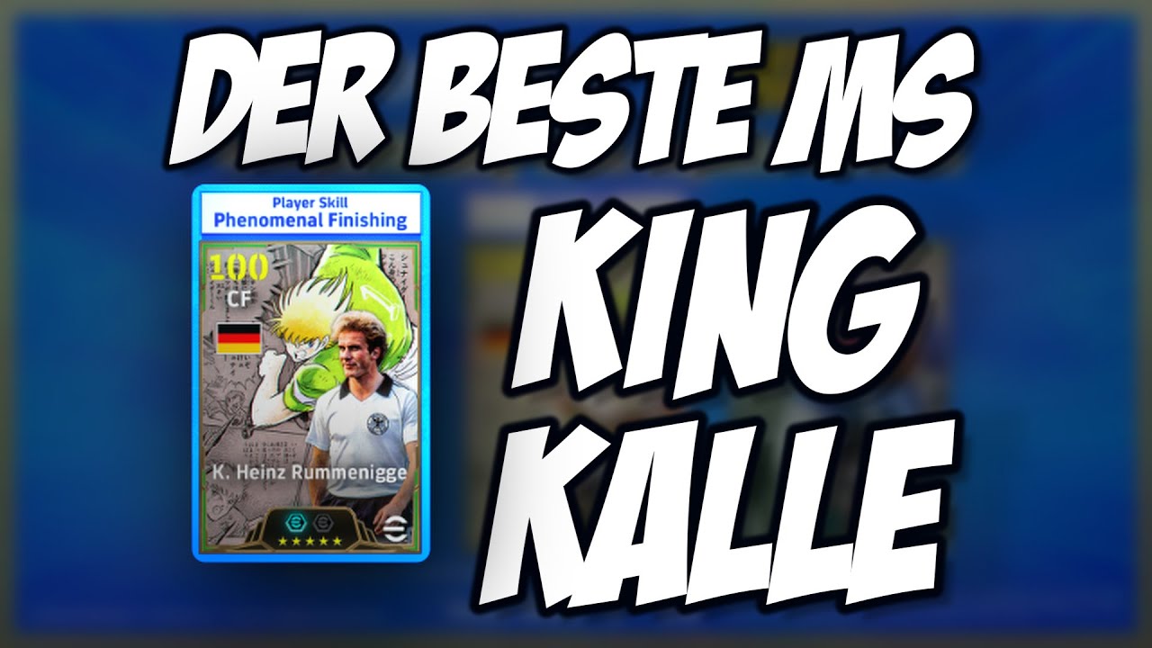 King Kalle! Der BESTE Stürmer | Best Build For Rummi | eFootball - YouTube