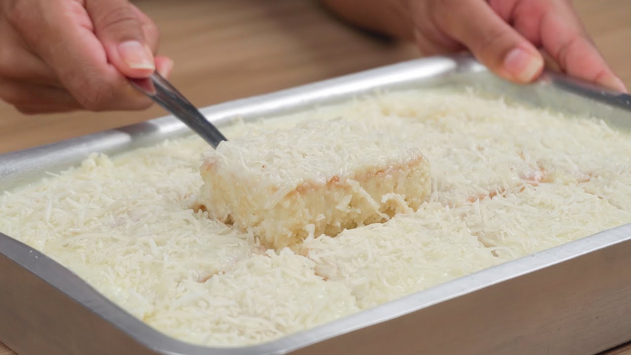 VOCÊ VAI SE SURPREENDER COM ESSA RECEITA DE BOLO GELADO DE COCO! O MAIS ...