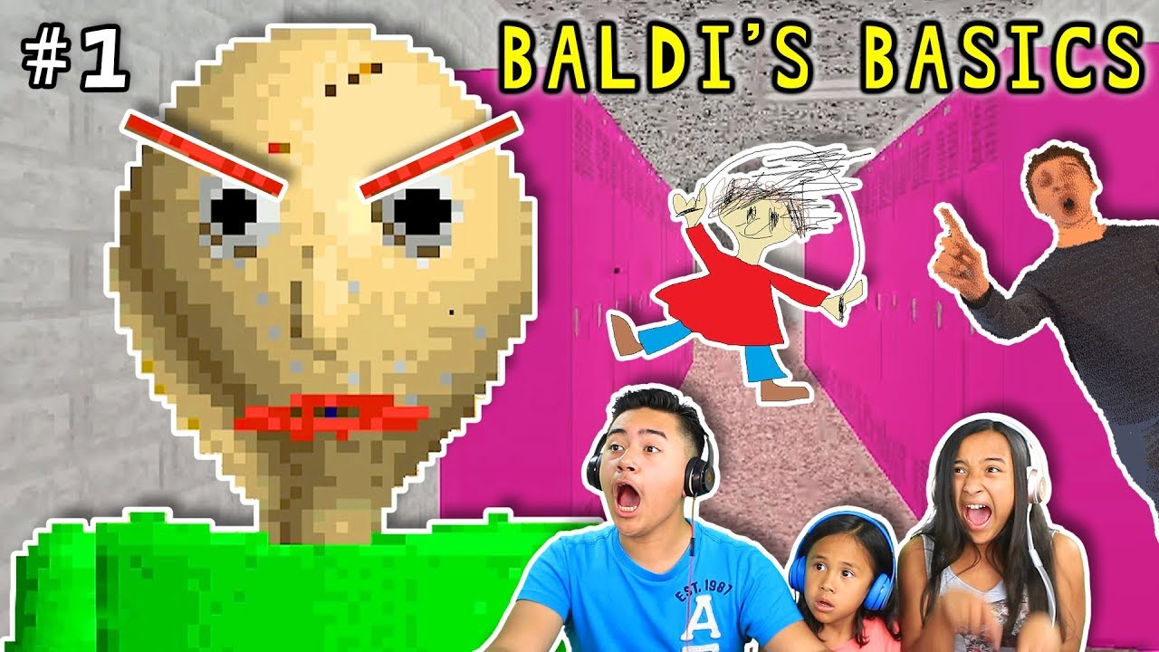 Baldi Scared Us!!! | Baldi's Basics In Education & Learning | Gameplay ...