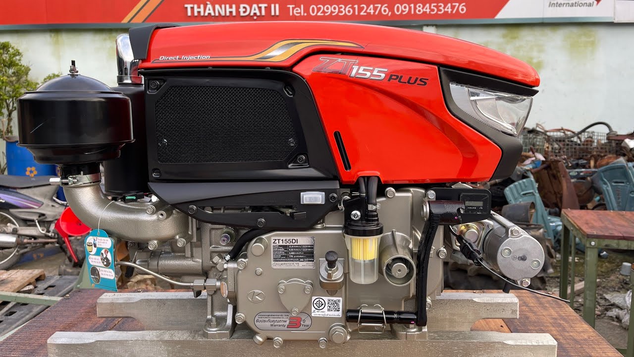 đập thùng Kubota ZT 155 plus có đề made in Thailand 0886356707 - YouTube