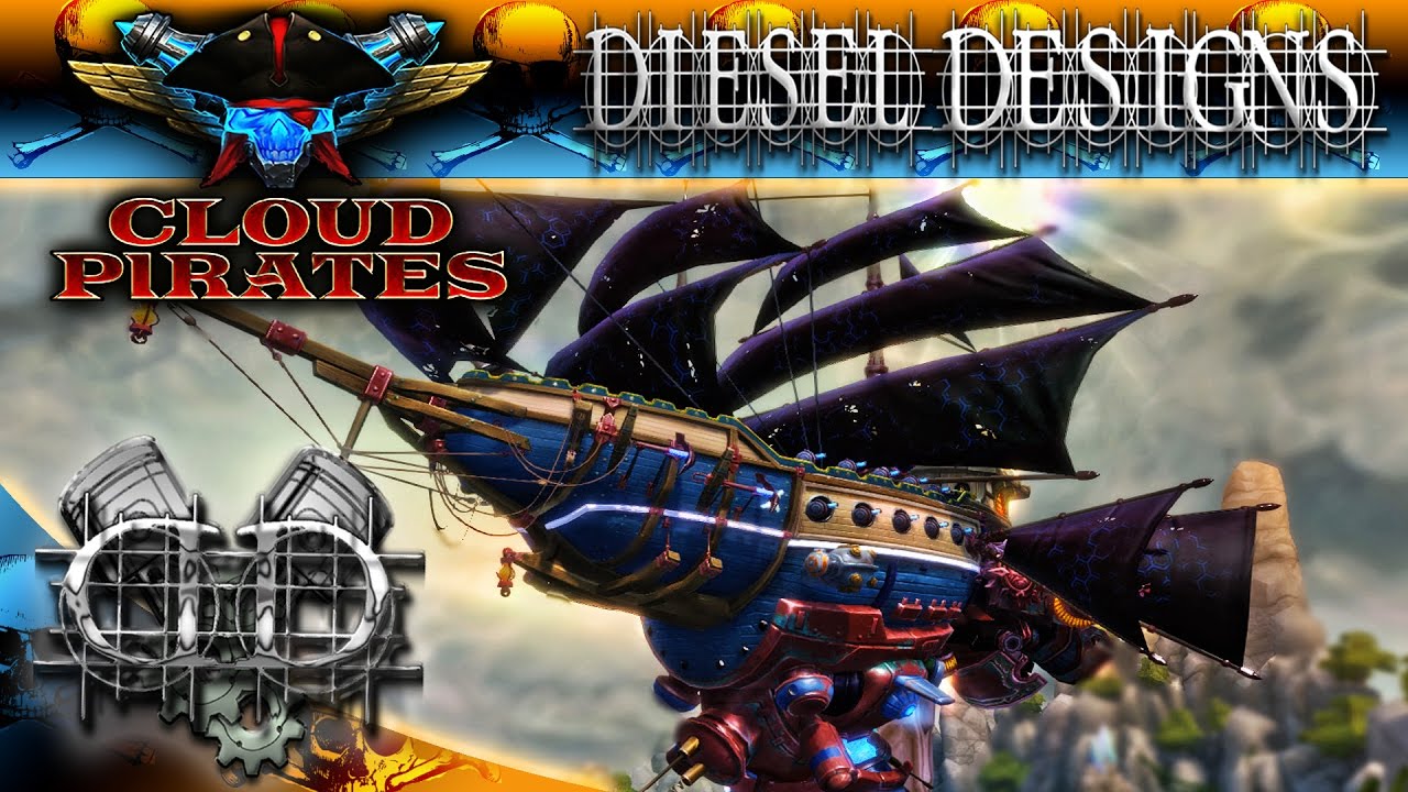 Cloud Pirates Gameplay :Closed BETA: Steam Punk Pirate Sky Battles! (HD ...