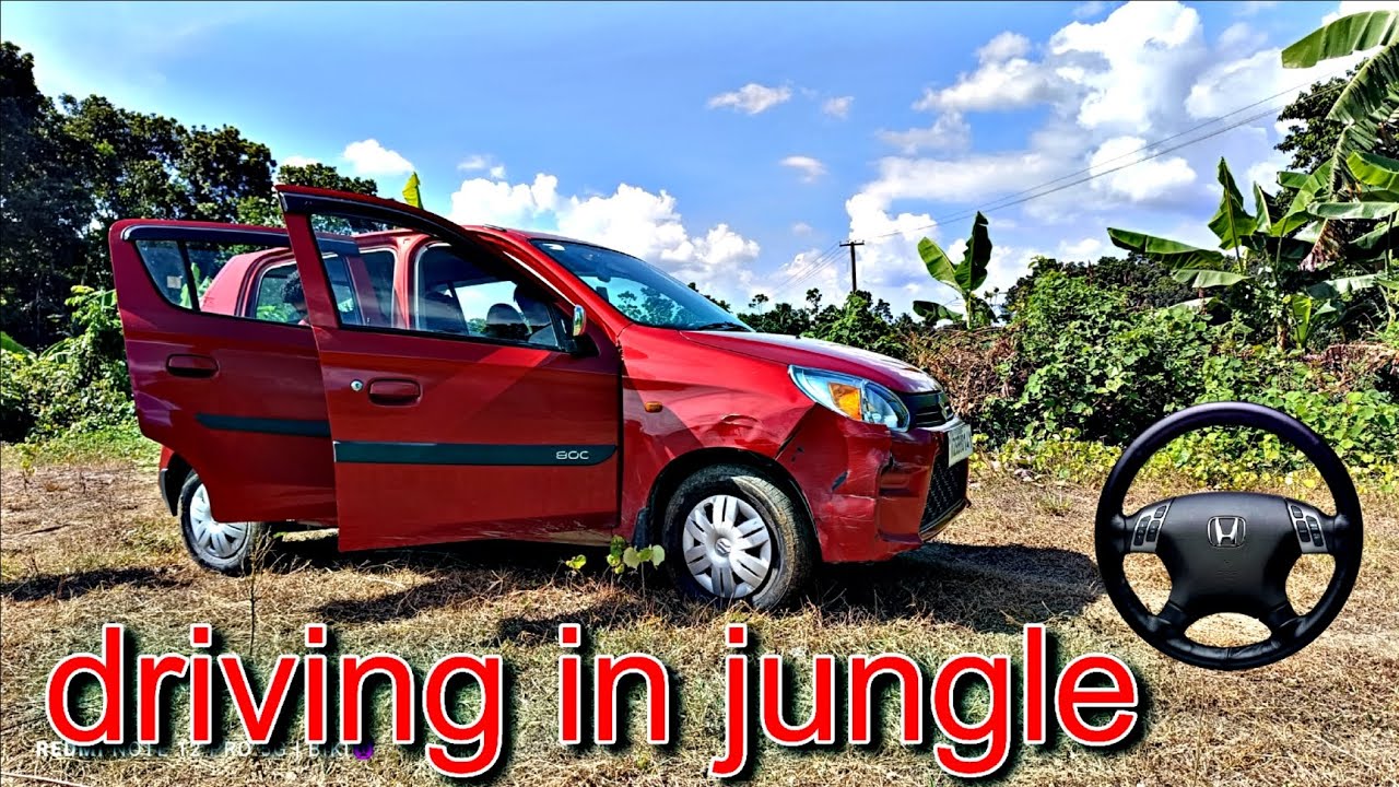 Off roading car in jungle | jungle ride car | jungle ride vlogs ...