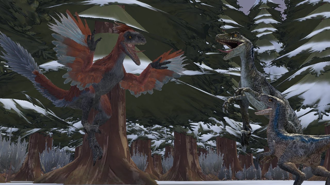 [SFM] jurassic world Blue vs Pyroraptor - YouTube