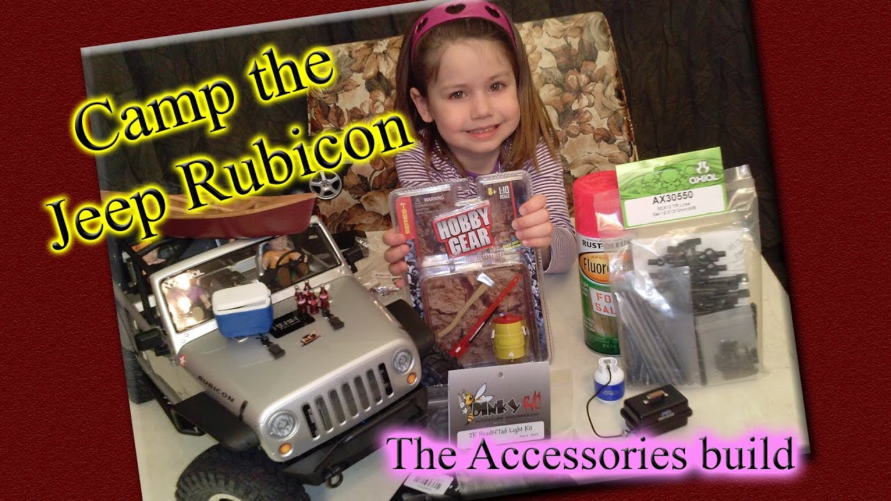 Camp the Jeep Rubicon - The Accessories build - YouTube