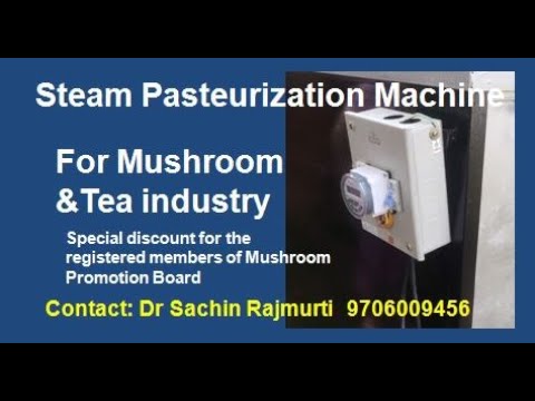 Steam Pasteurization machine /Substrate pasteurization/New innovation ...