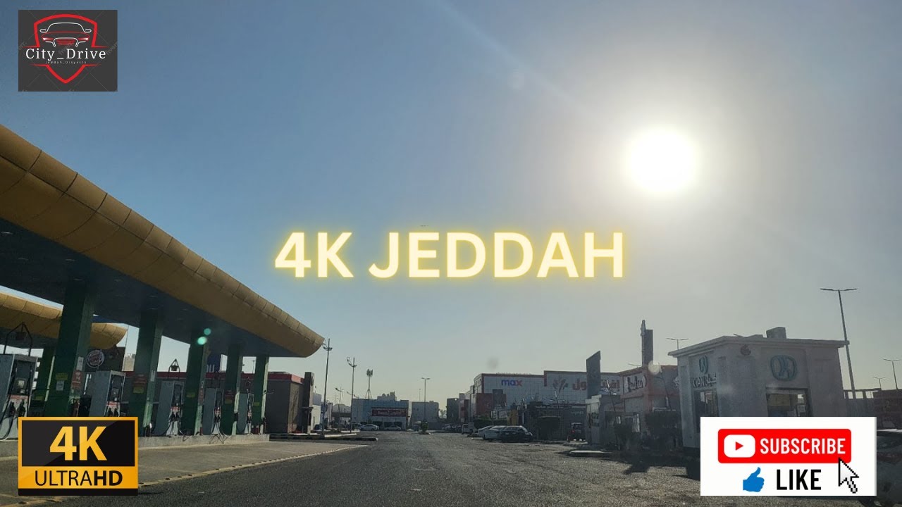 Driving in Jeddah 4K | Day Tour | Scenic View | Saudi Arabia - YouTube