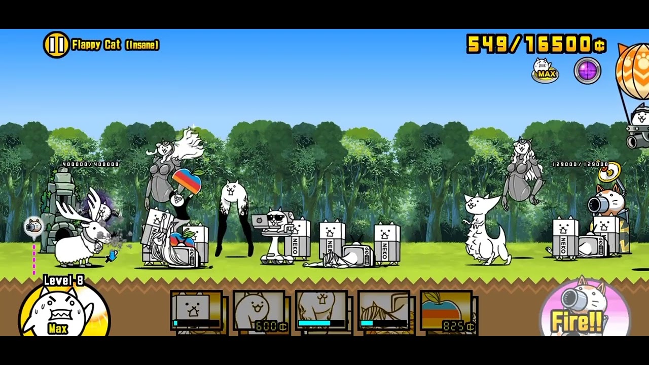 Battle Cats : The Crazed Bird - Flappy Cat (Insane) - YouTube