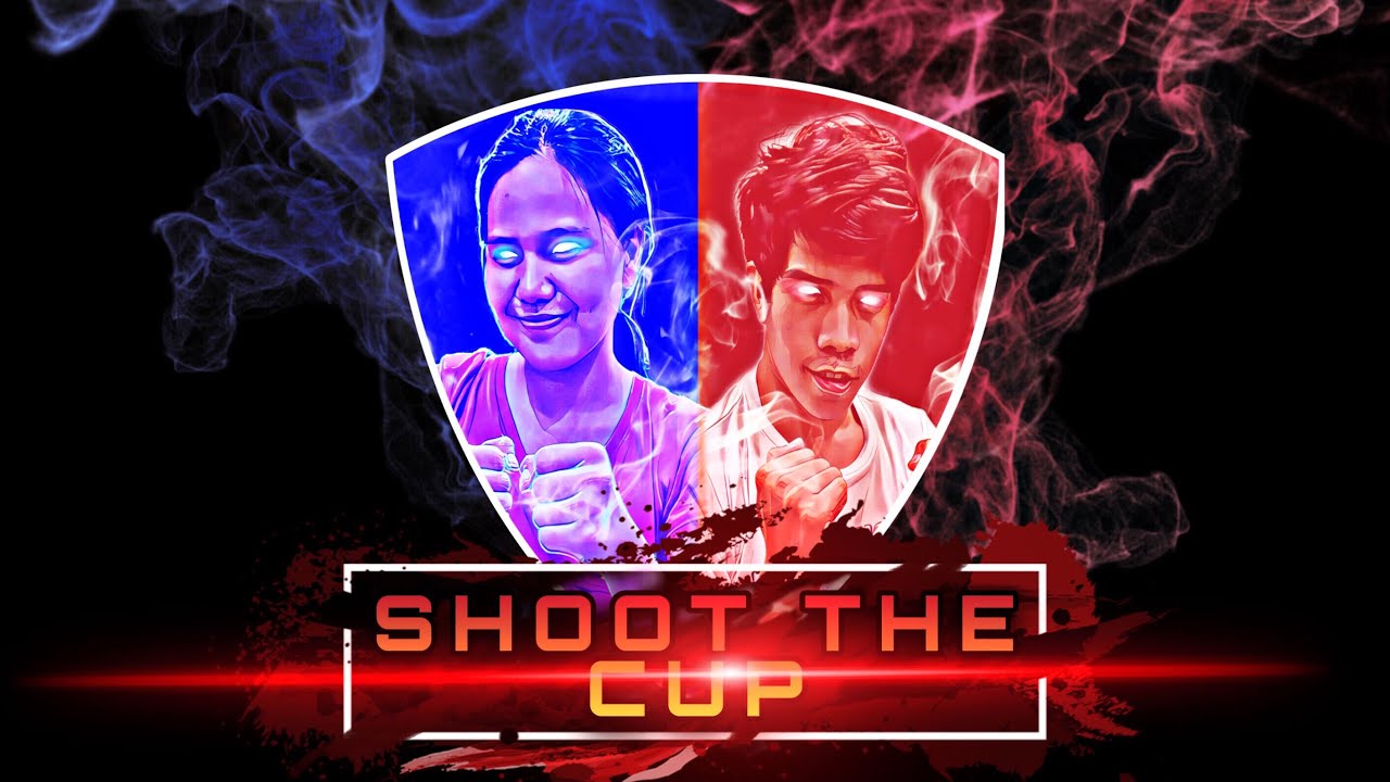 "SHOOT THE CUP CHALLENGE" (INTENSE FIGHT) - YouTube