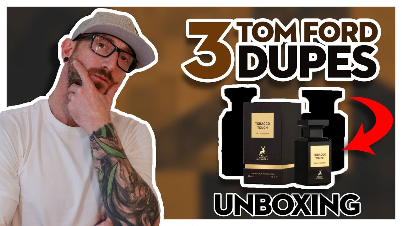UNBOXING 3 Maison Alhambra TOM FORD DUPES feat. Tobacco Touch | Lattafa ...