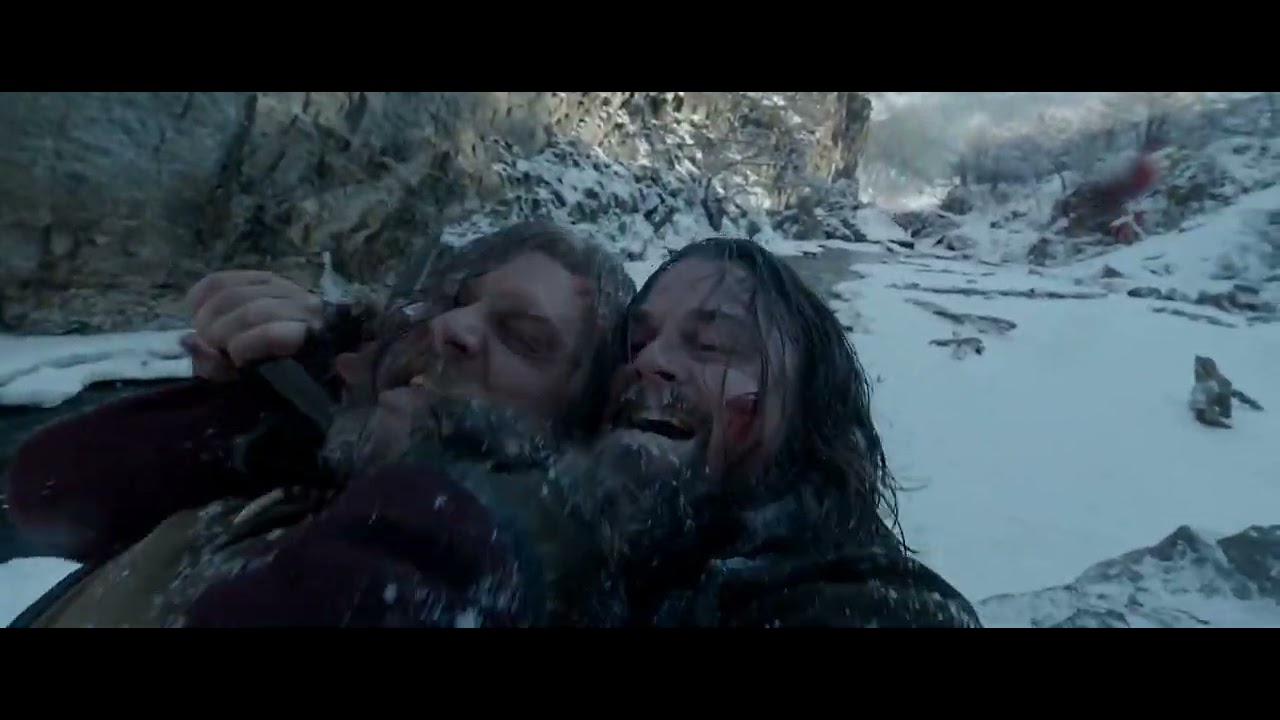 The Revenant | The final scene of the battle between Hugh and John | 4K ...