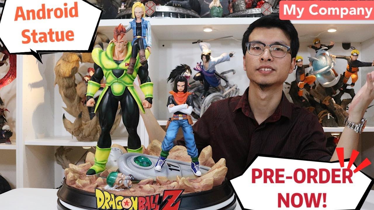 UNBOXING Android Family Statue DBZ By My Own Dynamic Studio! - YouTube