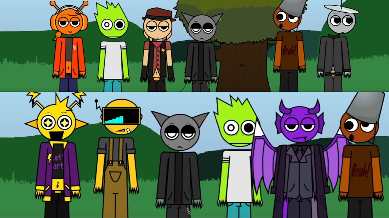 Sprunki Retake Old Human Version - YouTube