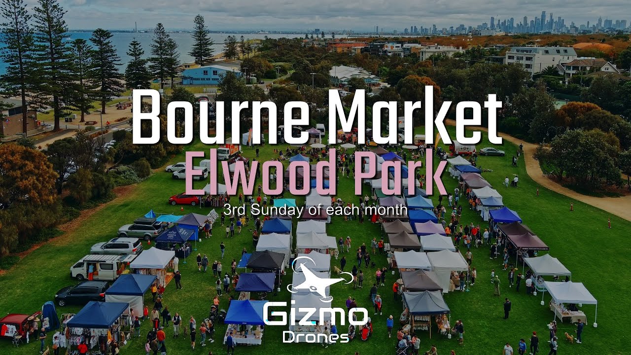 Bourne Local Sunday Market in Elwood 4K - Orlando Jazz Band Melbourne ...