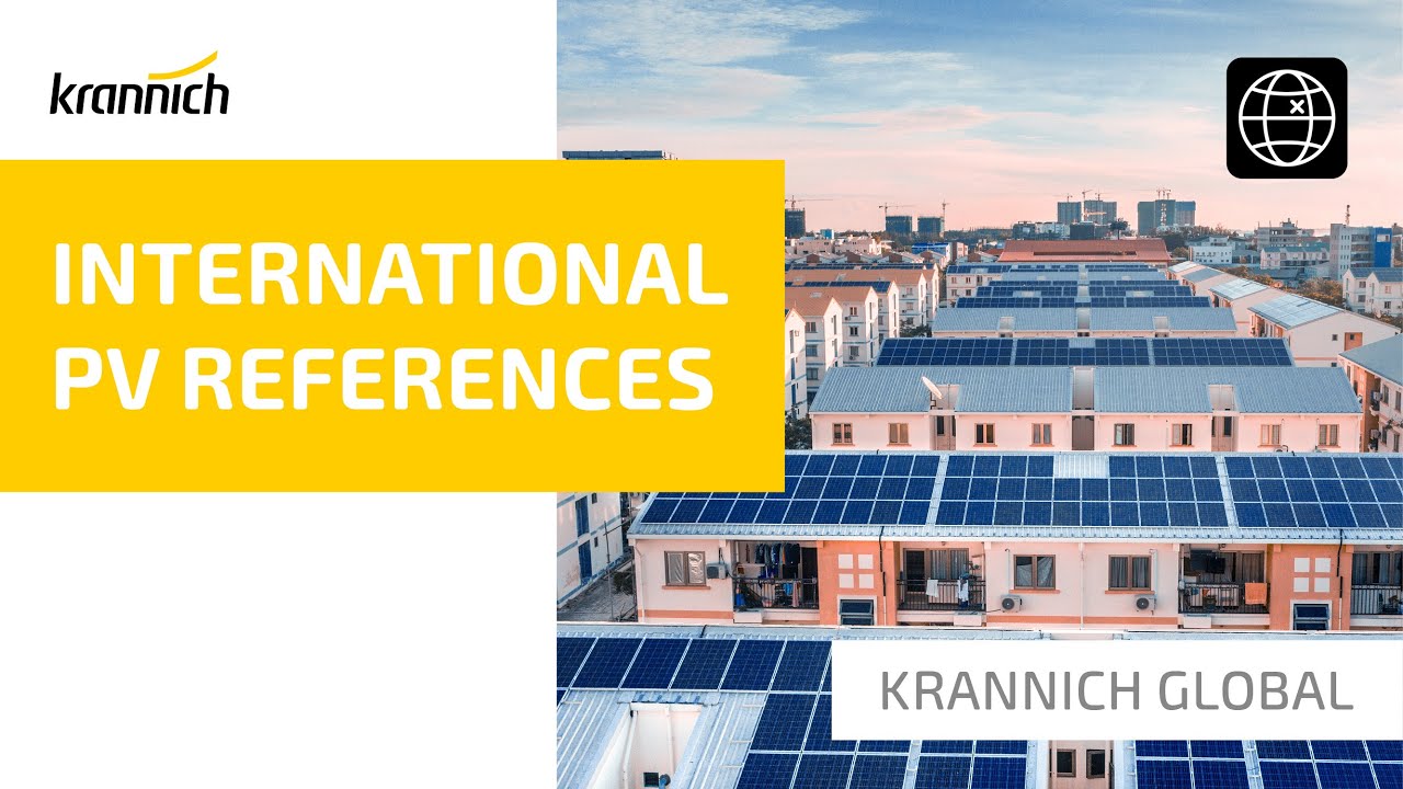 International PV References from Krannich Solar - YouTube