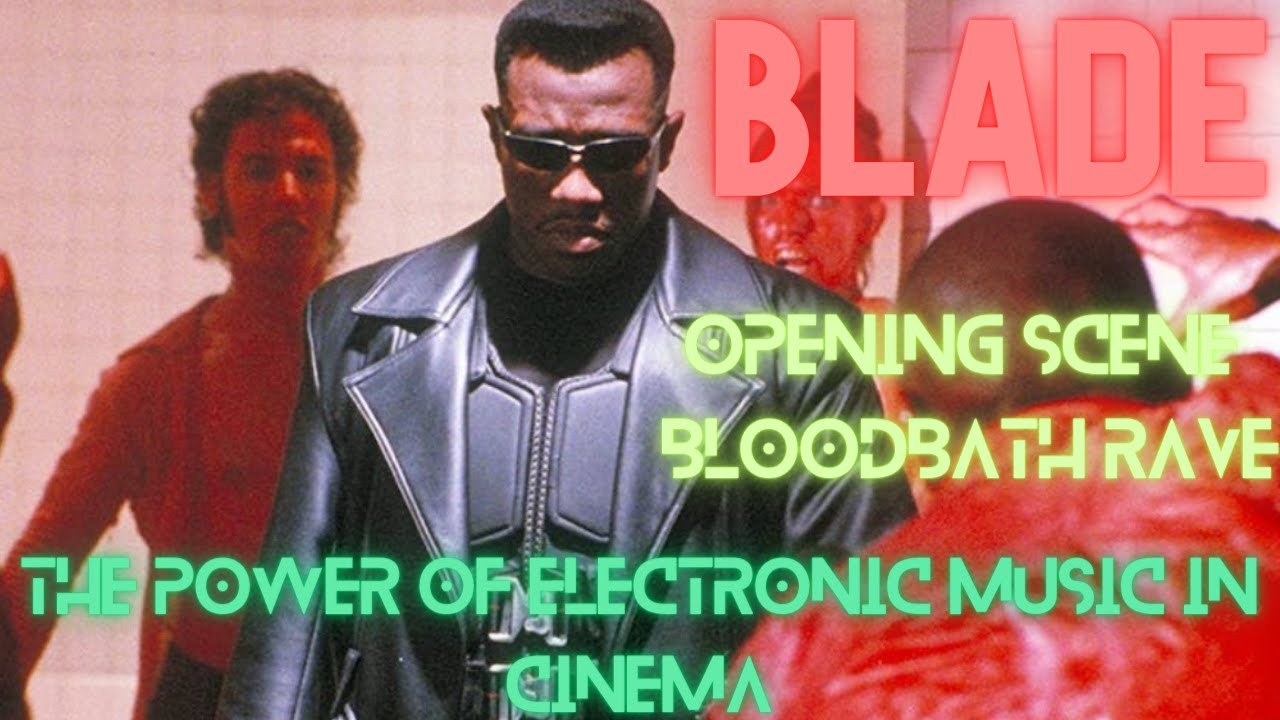 Wesley Snipes 4k ️Electronic Music Takes Center Stage in Blade's ...