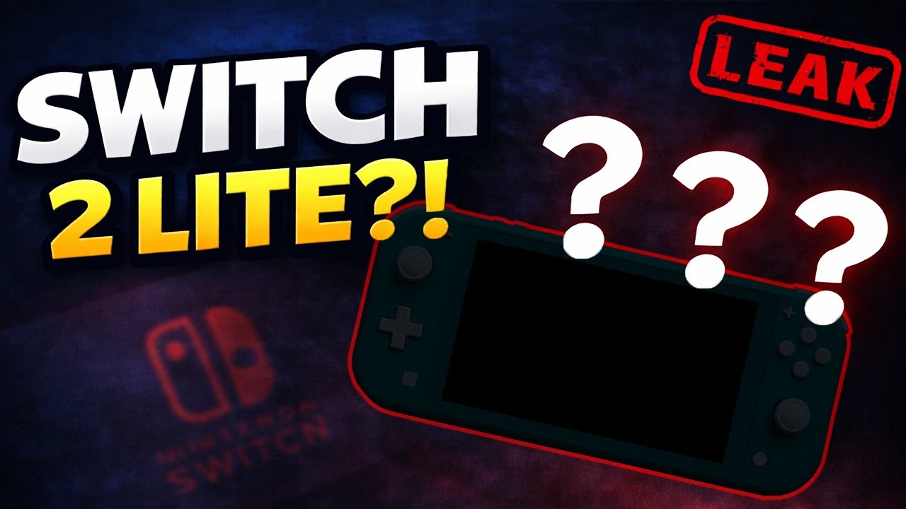 Nintendo Switch Lite Leaks JUST Dropped - Here's What We Know - YouTube