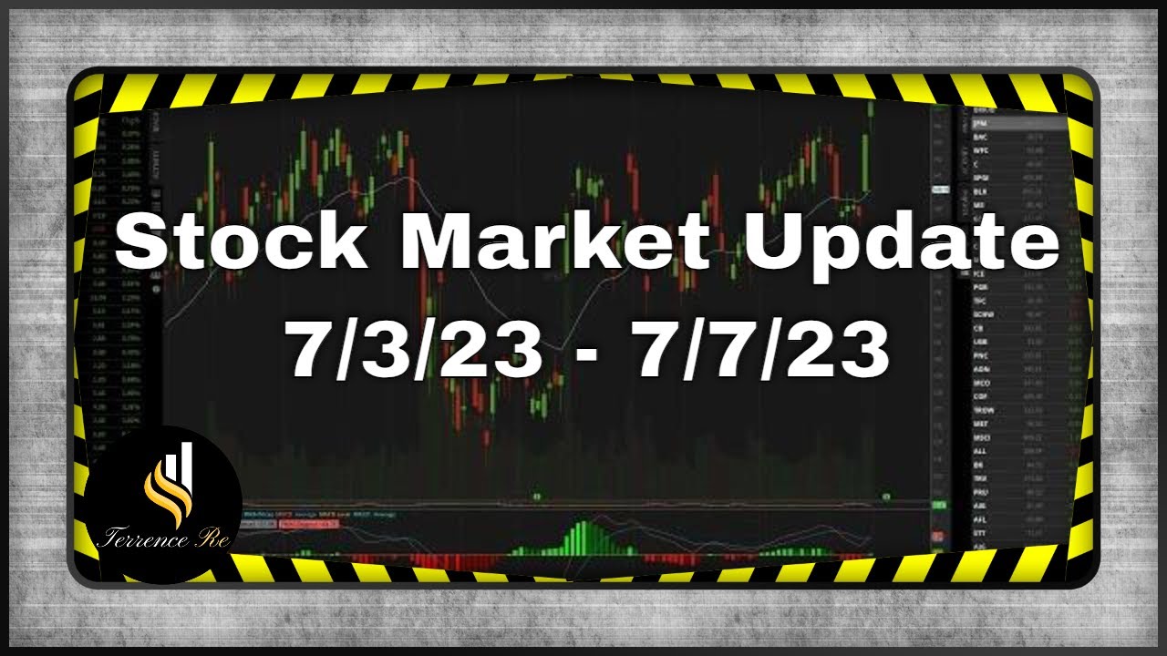Stock Market Update 7/3/23 - 7/7/23 AMD, NVDA, TSLA, JPM - YouTube