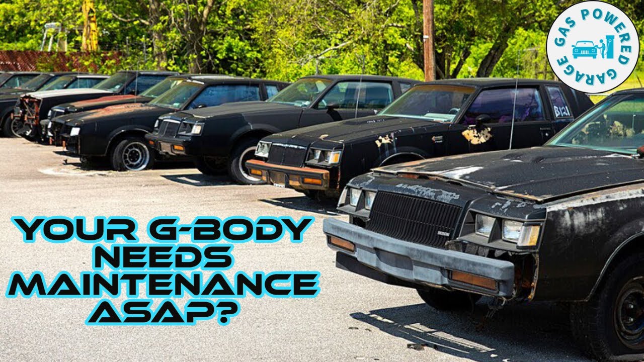 G-Body Maintenance Items (Beginner's Guide) - YouTube