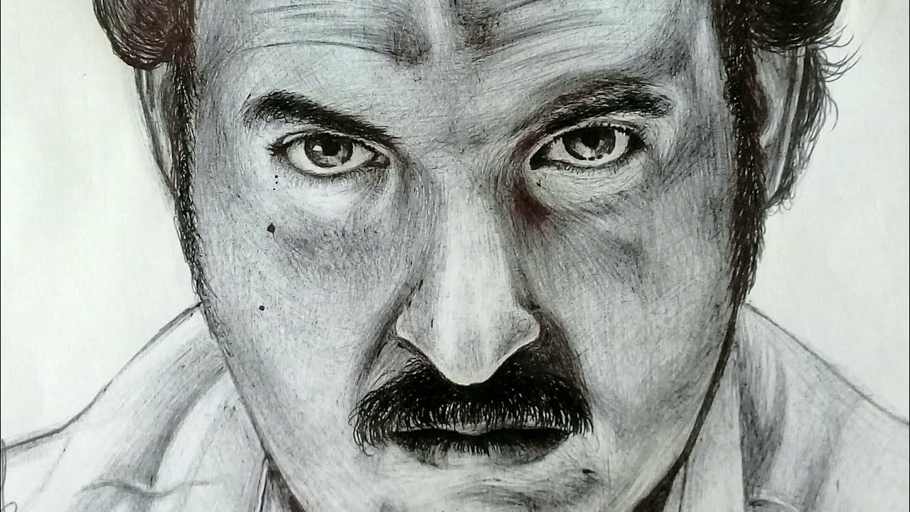 (Pablo escobar)Dibujo con bolígrafo. - YouTube