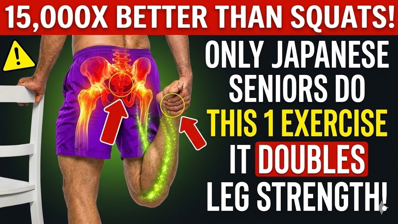 Over 60? Do THESE Exercises To Double Leg Strength! | Senior Health ...