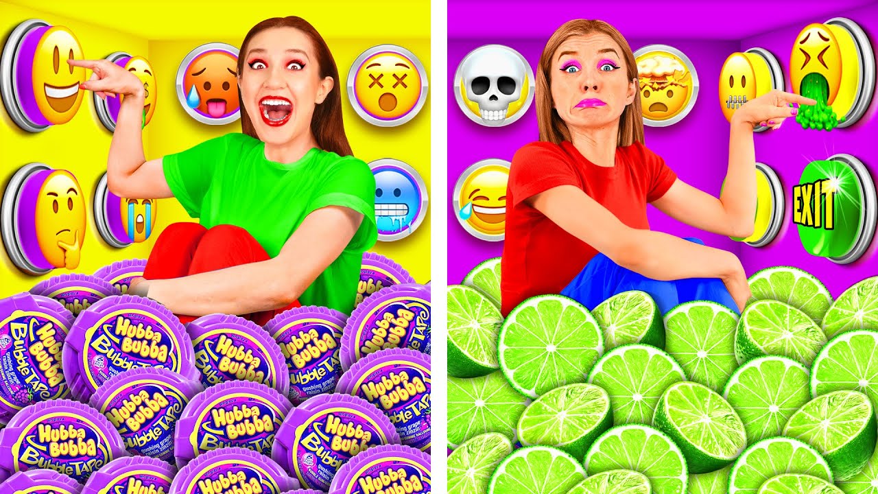 1000 Mystery Buttons Challenge Only 1 Lets You Escape | Prank Wars by ...