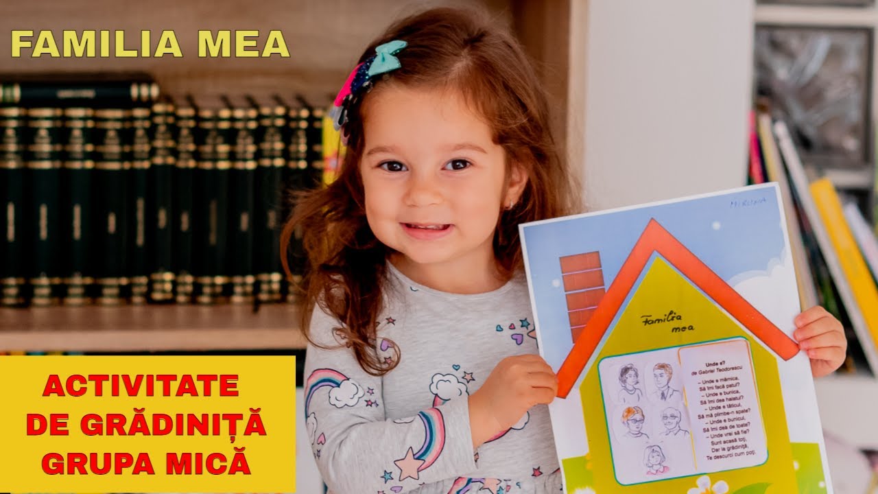 FAMILIA MEA . Activitate de gradinita #activitatipentrucopii #gradinita ...