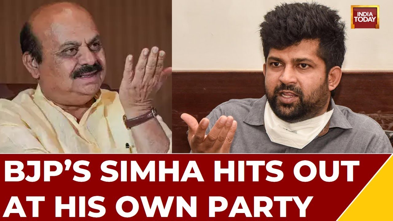 After CT Ravi, BJP MP Pratap Simha Hits Out At Party & Said Adjustment ...