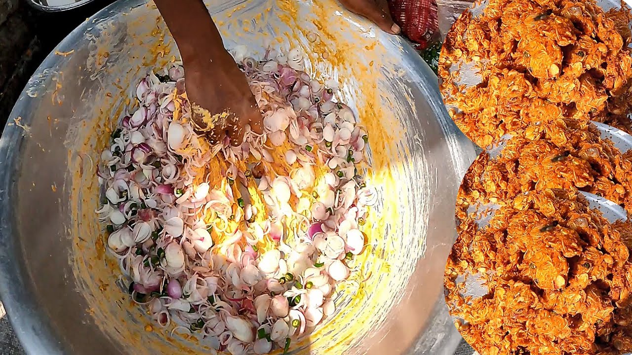 Real Pyaju /Tasty Pyaju Recipe l Yummy Preparation on Vellage Street ...