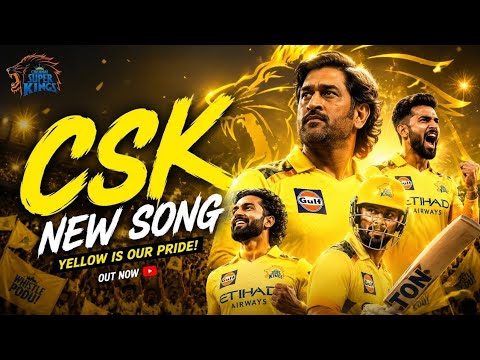 Csk new song 2026 🤯 RCB vs CSK new song who is best ...?