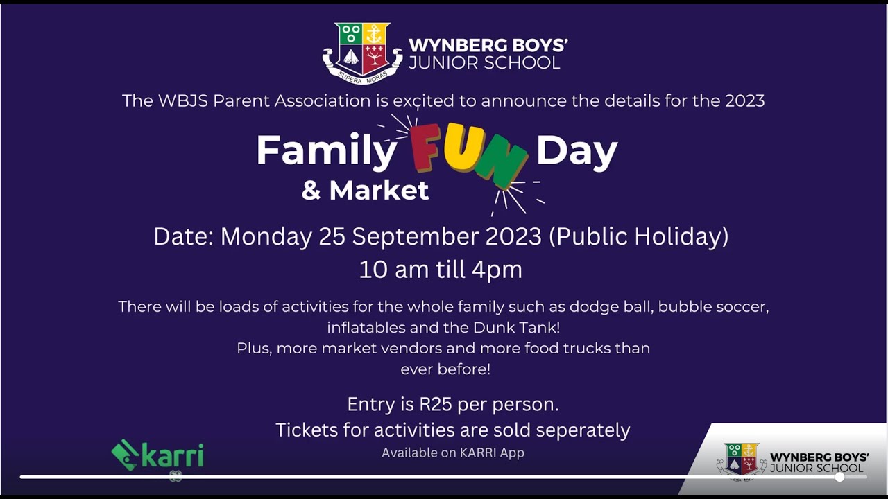 WBJS Family Fun & Market Day - YouTube