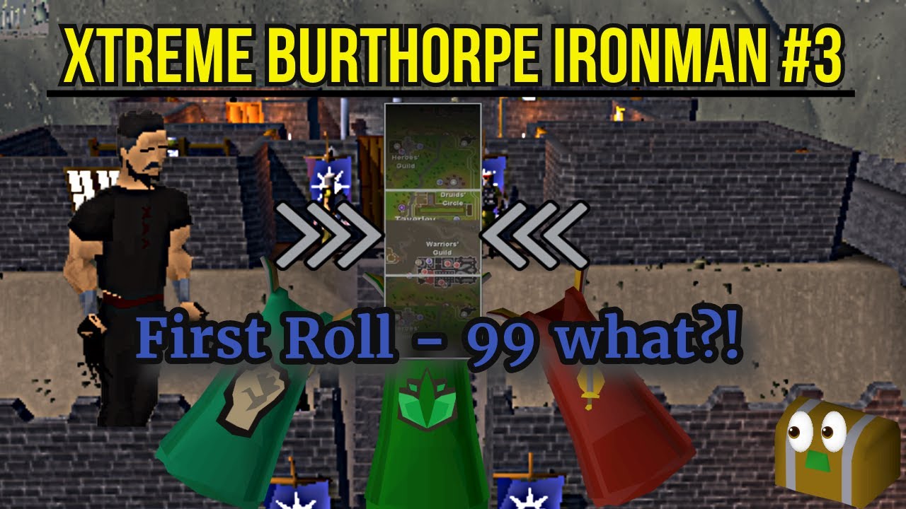 First Roll - 99 what?! - Xtreme Burthorpe One Chunk Ironman Ep.3 | ChunkyThorpe - YouTube