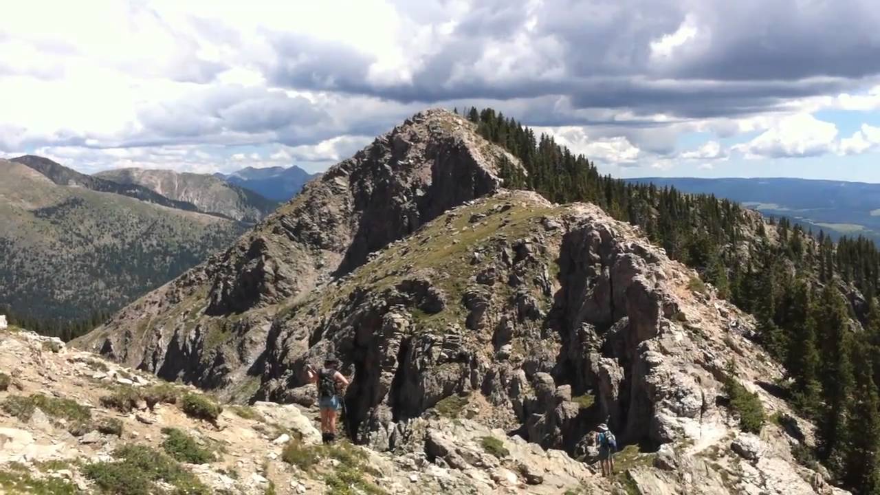 Deception Peak Panoramic near Santa Fe, NM - YouTube