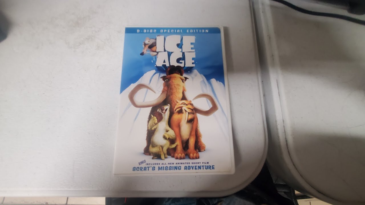 Ice Age 2002 DVD Menu WalkThrough (Disc 1) - YouTube