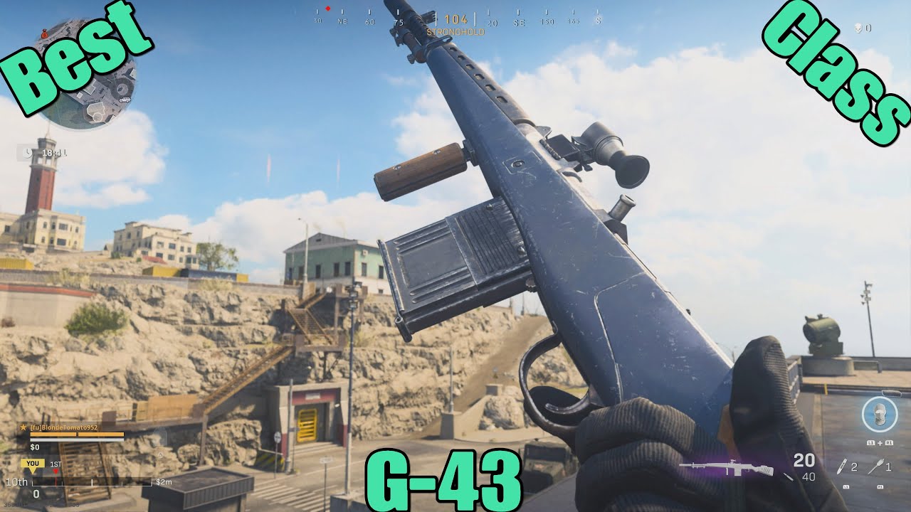 Best G-43 class (call of duty Warzone) - YouTube