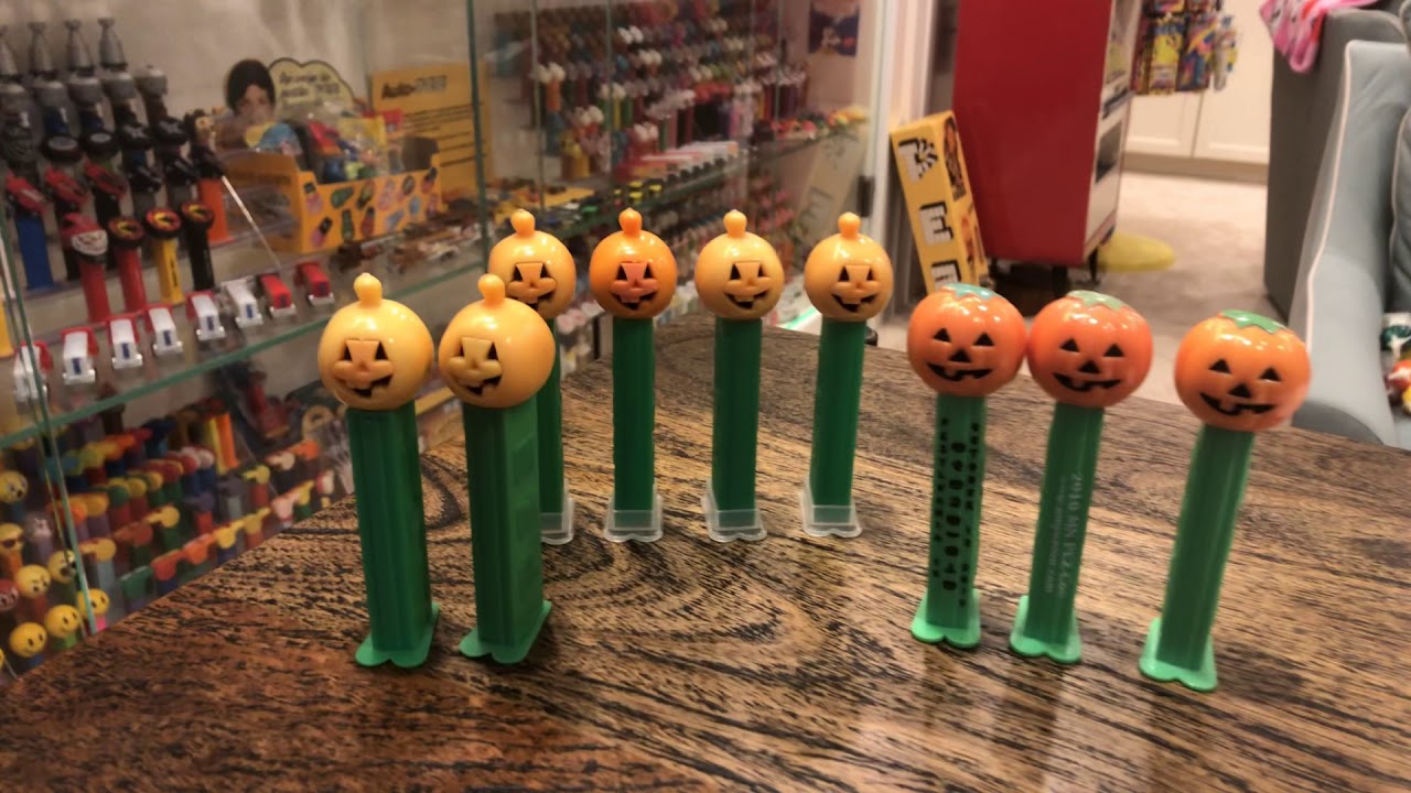 (1981, 1991) - Pez Pumpkin A and B - YouTube
