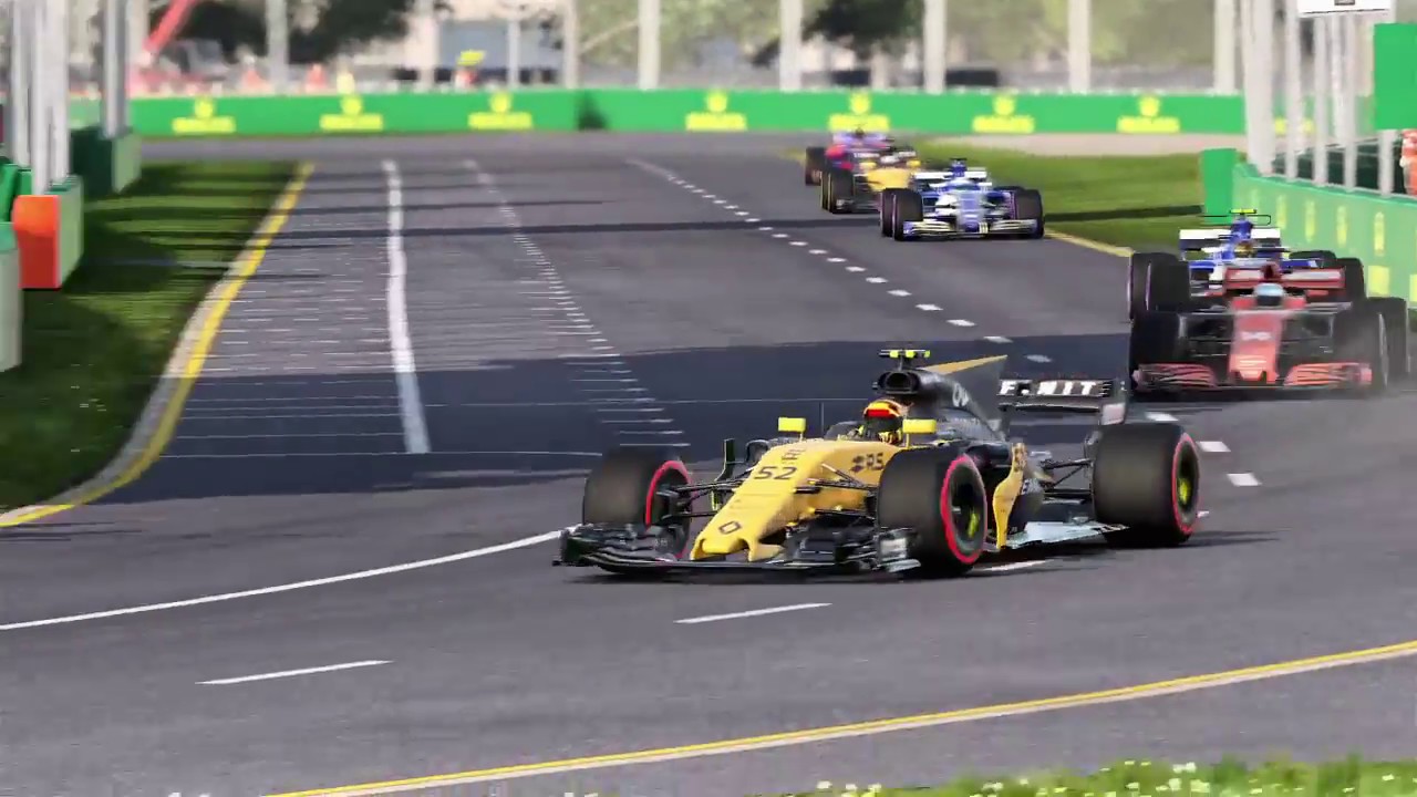 F1™ 2017: Season: 4, R1: Australian GP - 3 Safety Car and last lap ...