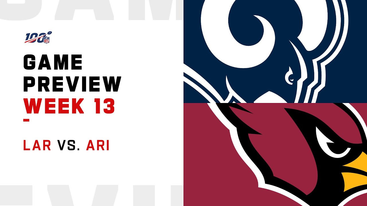 Los Angeles Rams vs Arizona Cardinals Week 13 NFL Game Preview - YouTube