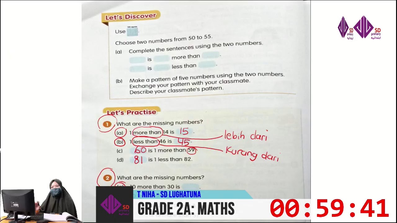 [LIVE] Grade 2A: Maths - YouTube