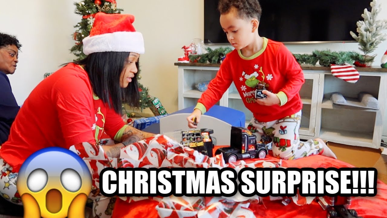DOMONIC'S CHRISTMAS SURPRISE!!! - YouTube